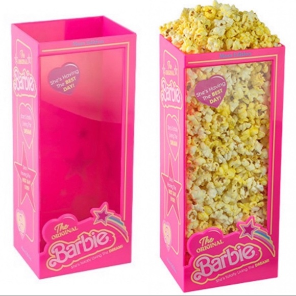 Barbie | Party Supplies | Barbie The Movie Regal Popcorn Bucket Sealed ...